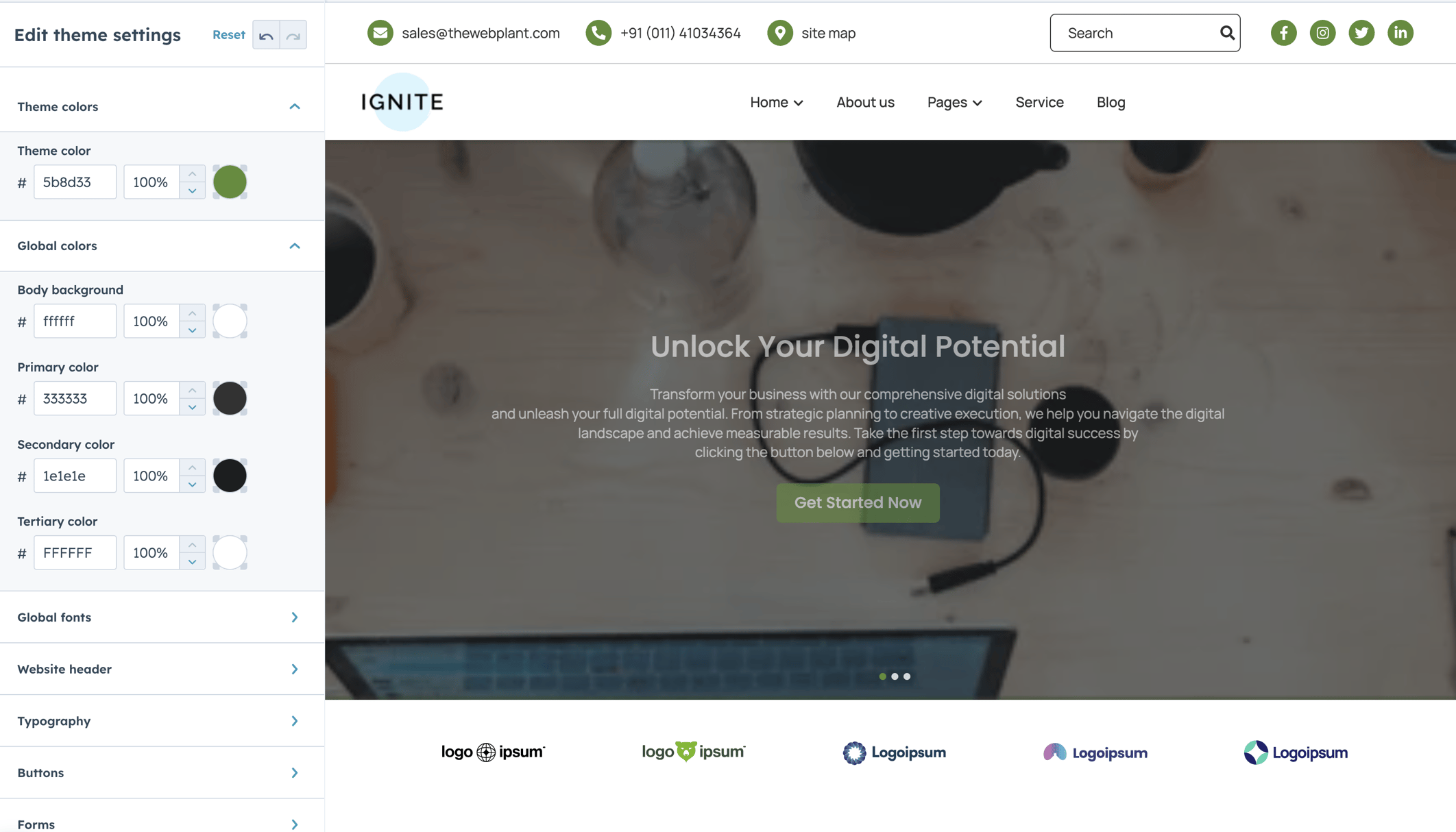 Introducing IGNITE: A New Free Theme for HubSpot CMS
