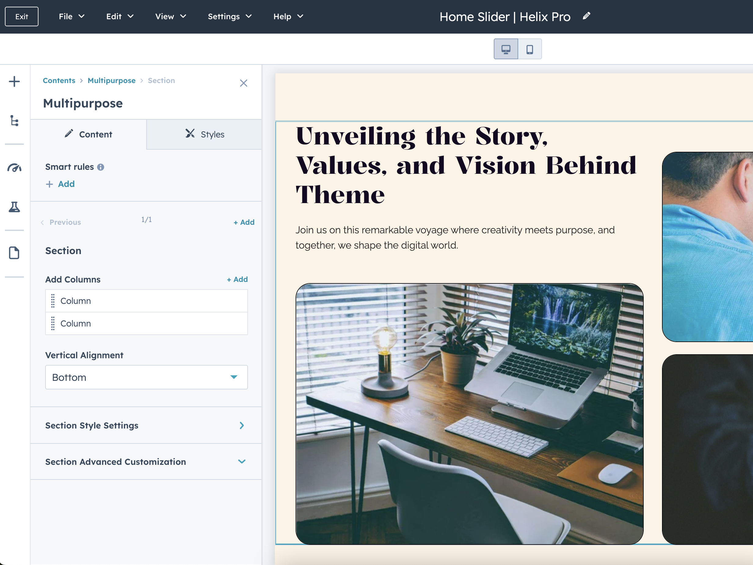 Helix Pro Theme by The Web Plant