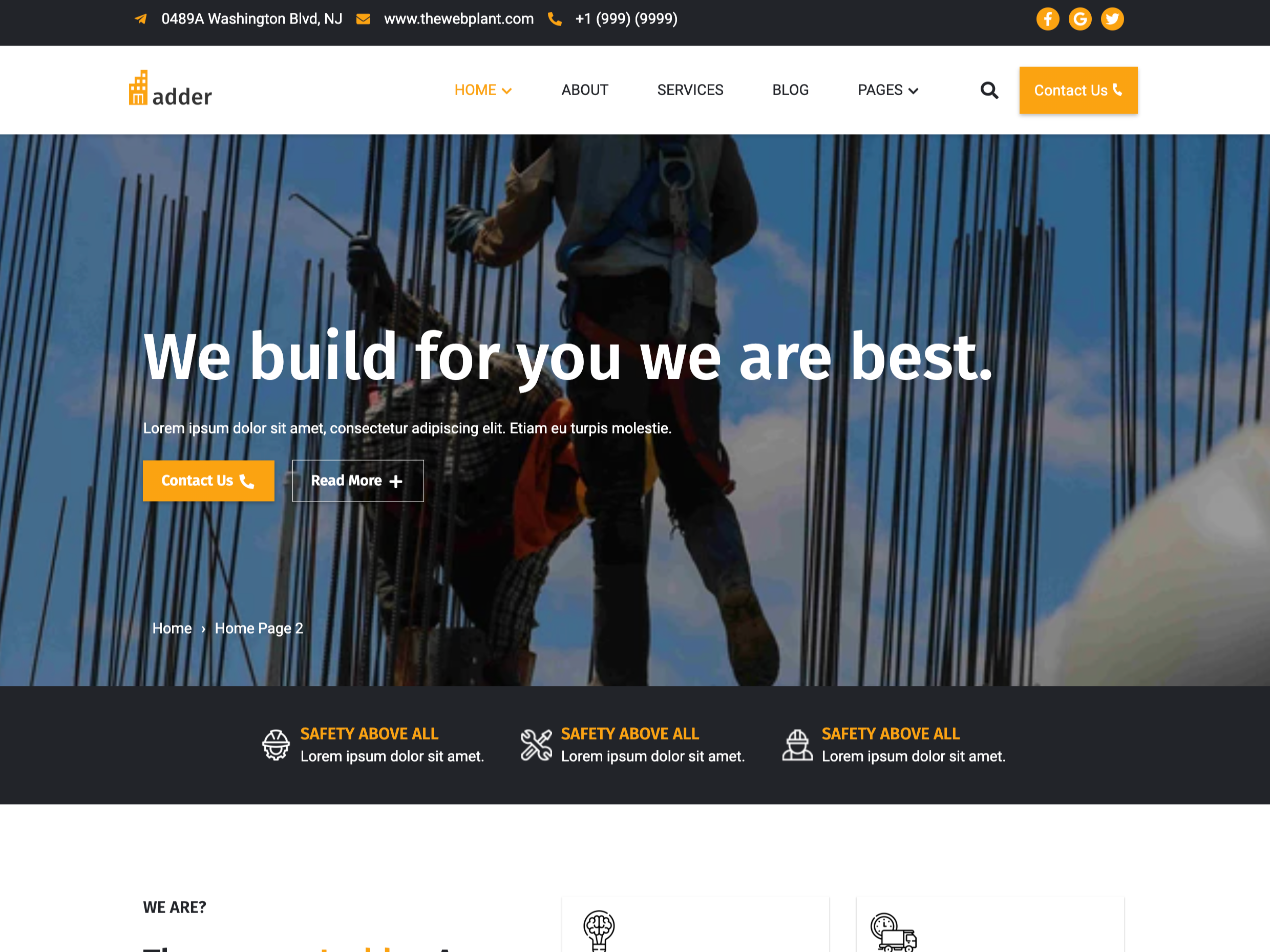 Ladder Theme by The Web Plant