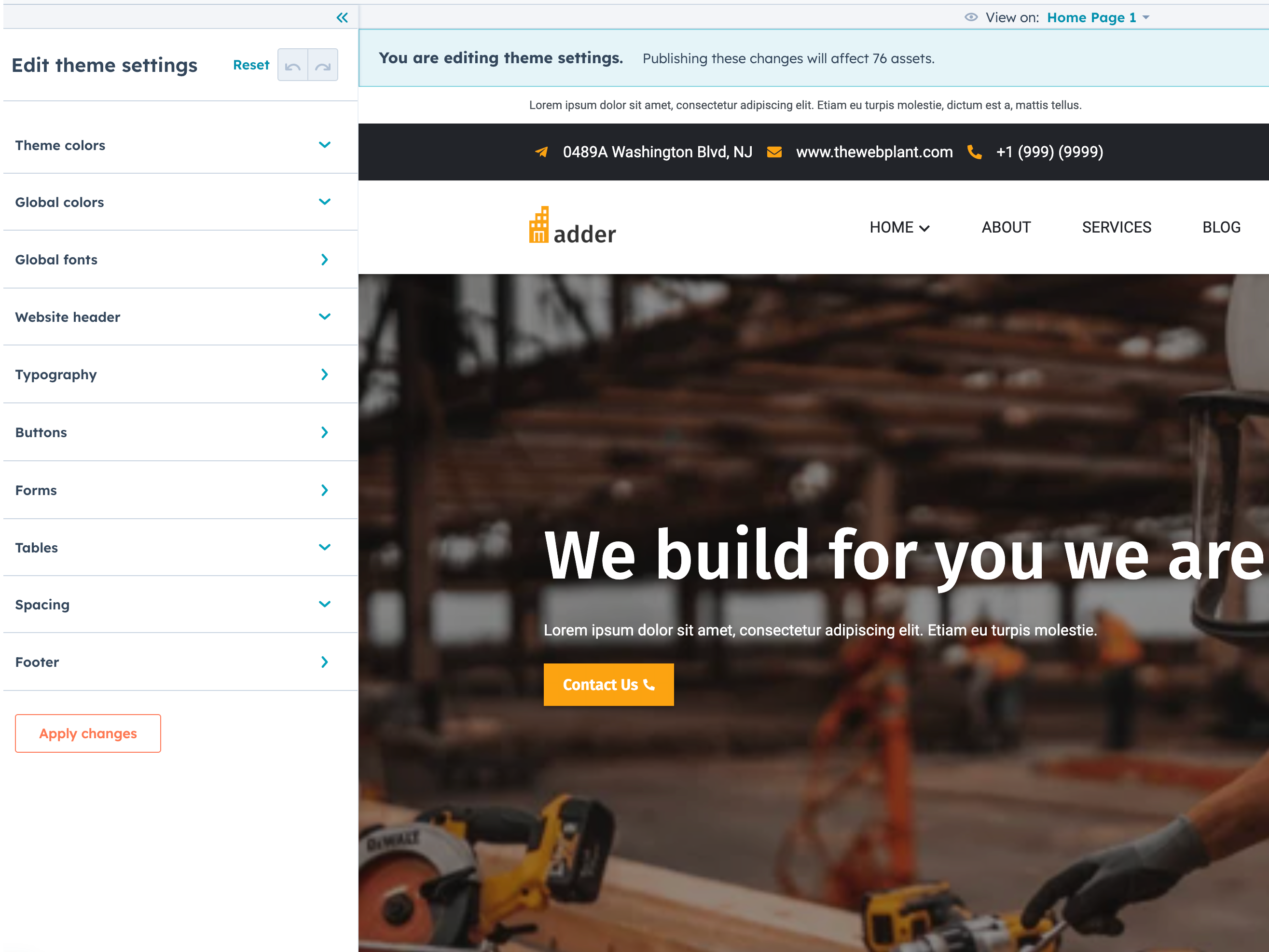 Ladder Theme by The Web Plant